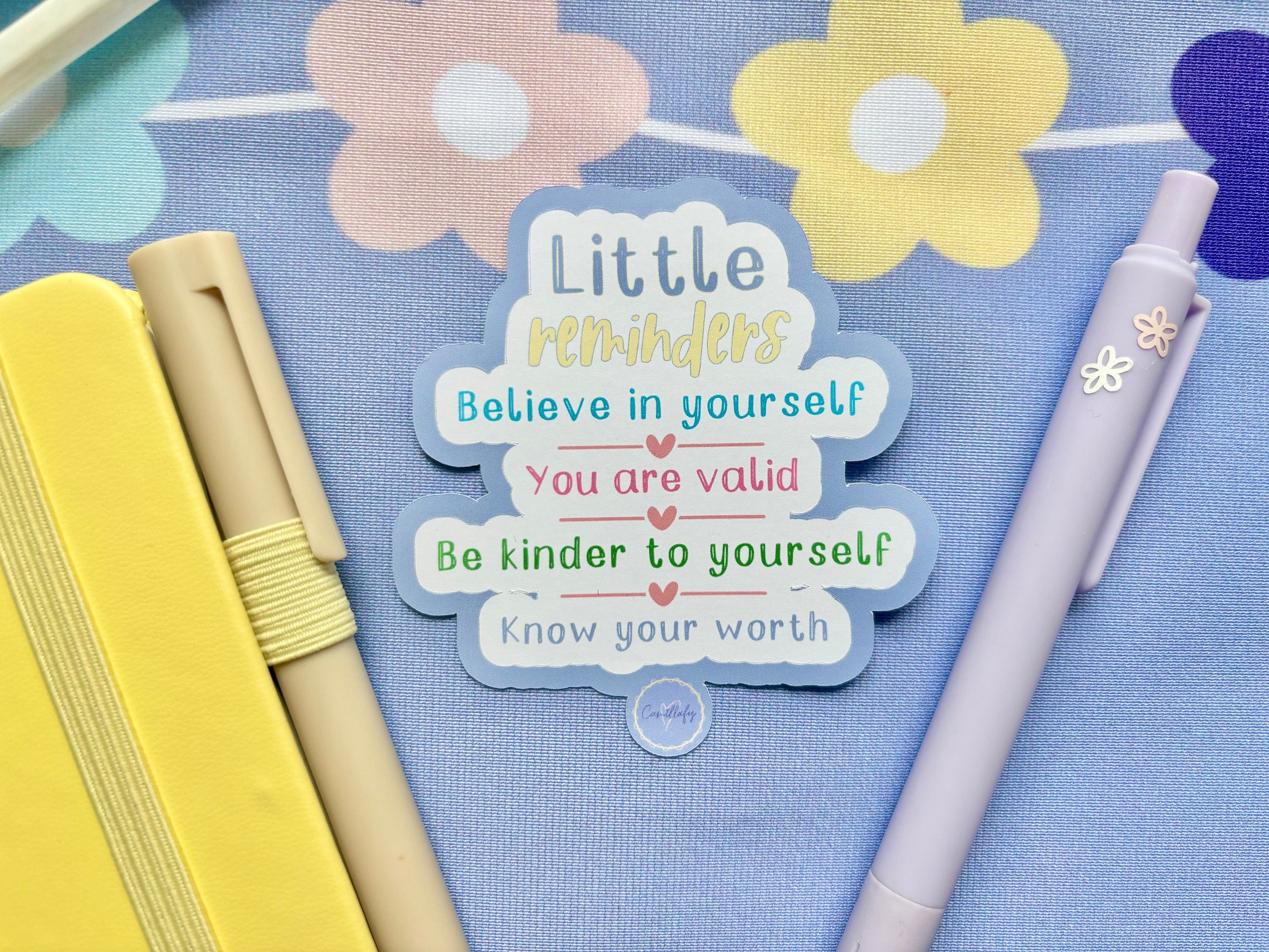 Little Reminders Die-Cut Sticker – Camillafy
